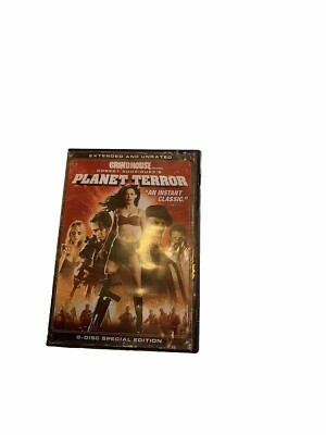 2 Disc DVD set - PLANET TERROR - TARENTINO - Kurt Russell , Bruce ...