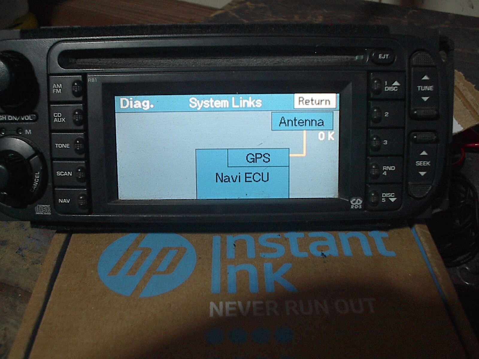 1999-2007 Jeep Dodge Chrysler RB1 Radio | CD | RDS | 3.2 in | Mopar ...