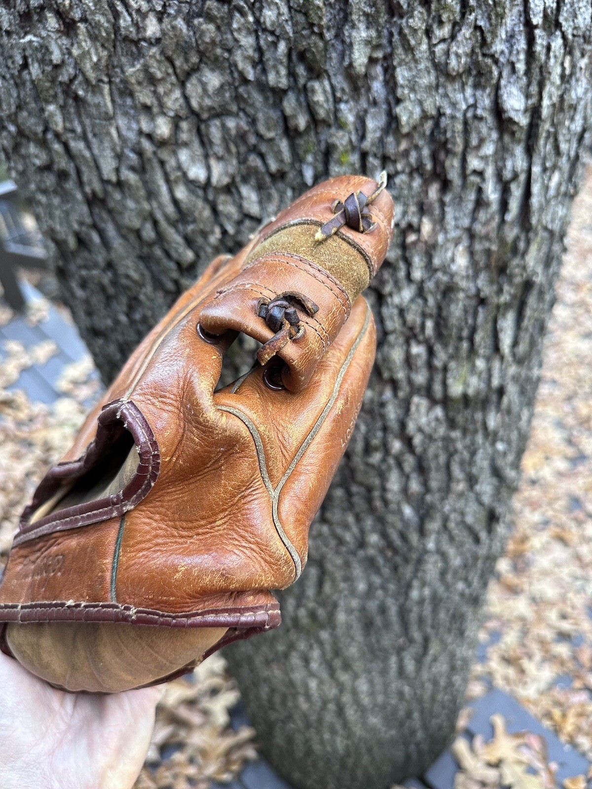 CURT SIMMONS MACGREGOR G118 USA MADE BASEBALL GLOVE 1950s W SILVER RHT ...