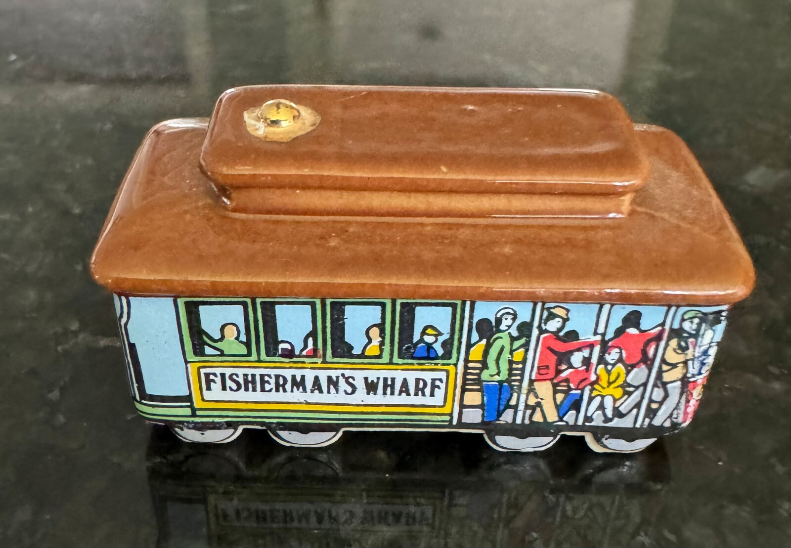 Wade Whimsey San Francisco RARE mini Cable car from Painted Lady ...