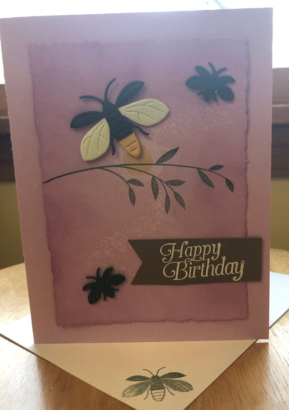 Firefly Birthday Card - Stampin' Up, Hand Stamped Card | eBay