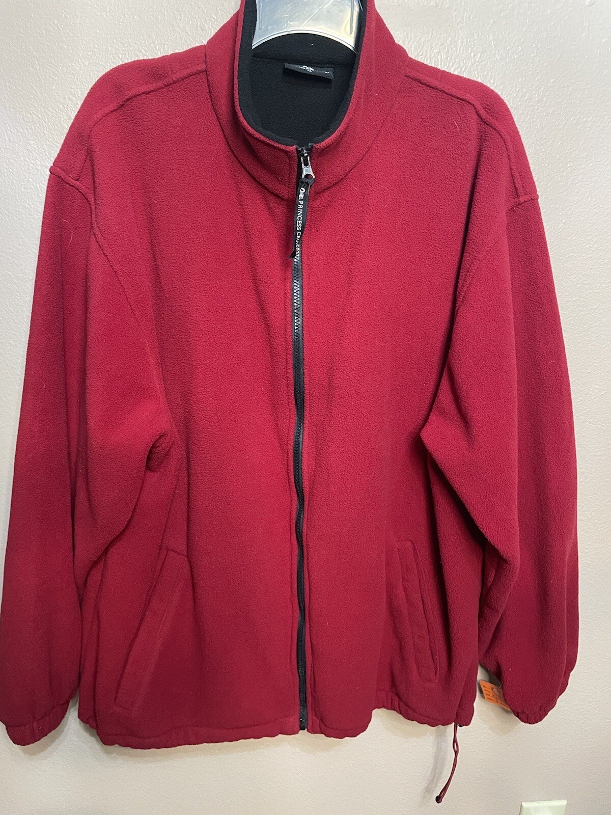 Princess Cruises Men’s Alaska Embroidered Fleece Full Zip Jacket Size ...