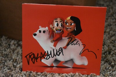 Tekashi 69 6ix9ine & Nicki Minaj Signed Trollz CD Autographed vinyl ...