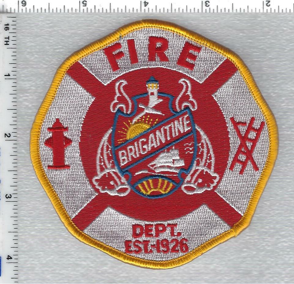 Brigantine Fire Department (New Jersey) Shoulder Patch | eBay