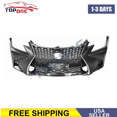 Front Bumper Grille Kit For 2016-2020 Lexus GS300 GS350 GS450H F-sport ...