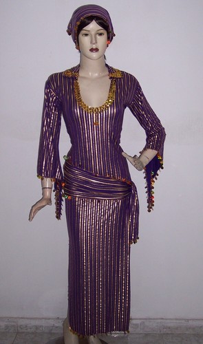 MADE TO ORDER Belly Dance Costume Baladi Saidi Maxi Dress Egyptian ...