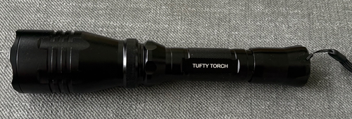 Genuine Merkko Tufty Torch, BIRD TORCH & Case - 500M SCARER FOR CARP ...