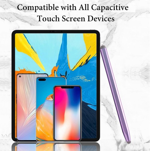 Stylus Pen for Touchscreen with Magnetic, Kenkor 2PCS Tablet Purple ...