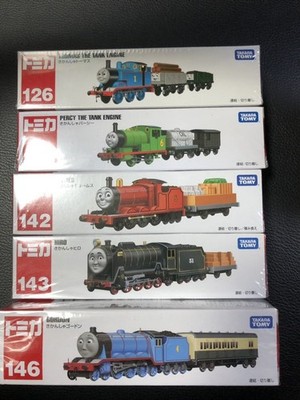 [Tomica] Thomas the Tank Engine 5 piece set New Long Tomica / Percy ...
