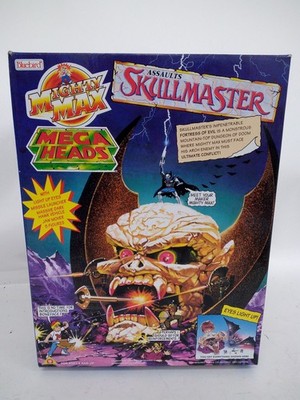 Mighty Max Skullmaster Mega Heads Playset with Figures Bundle | eBay UK