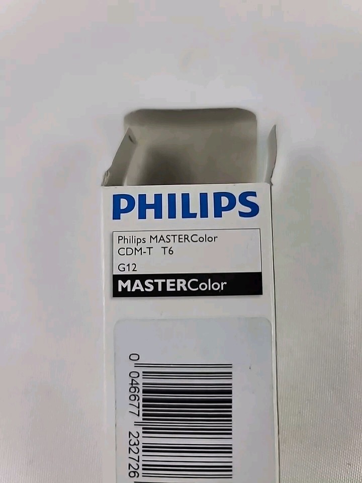 Philips MASTERcolor 232728 CDM-T T6 G12 150W 14000 Lumens 3000K New QTY ...