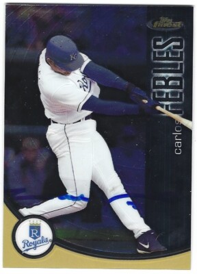 2001 Topps Finest #37 Carlos Febles IP autograph signed card | eBay