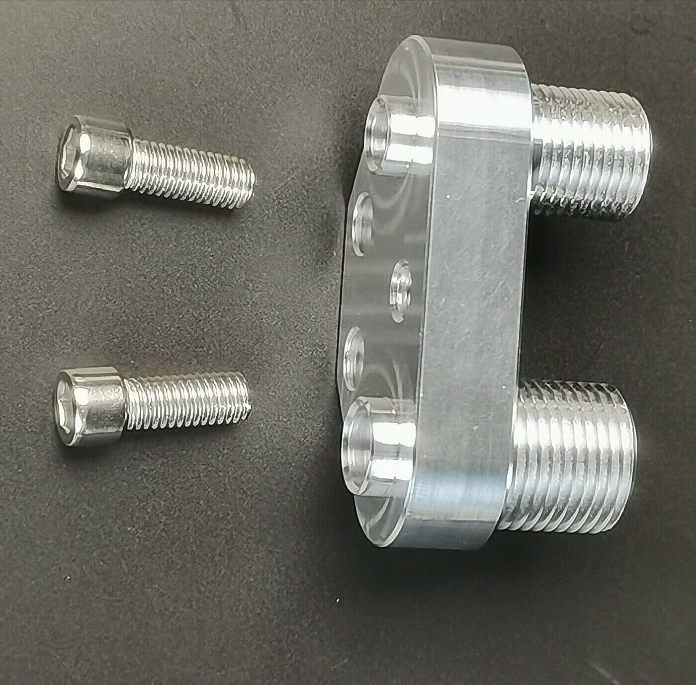 Sanden SD7B10 SD7 7176 AC A/C Compressor Adapter Fitting 6061-T6 Billet ...