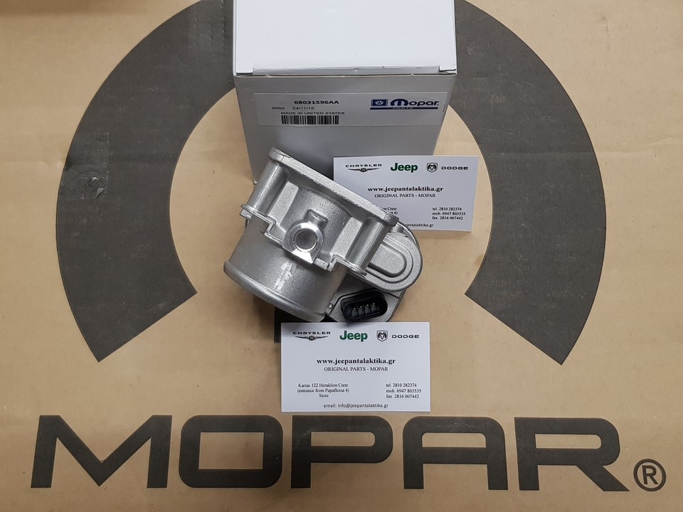 Throttle Body Dodge Nitro KA 2.8CRD 2008-2011 New OEM Mopar 68031596AB ...