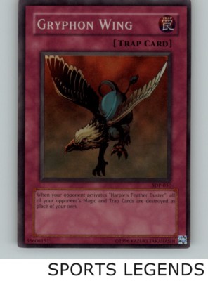 Yugioh holo Gryphon Wing SDP-050 | eBay