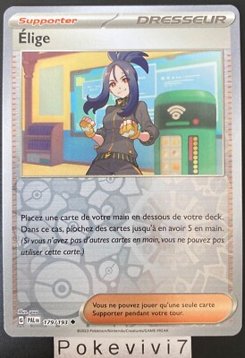 Carte Pokemon ELIGE 179/193 REVERSE EV2 Ecarlate et Violet PAL FR NEUF ...