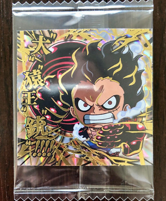 One Piece Monkey D. Luffy Great Pirate Seal Wafer LOG.5 SW5-26 SGR ...