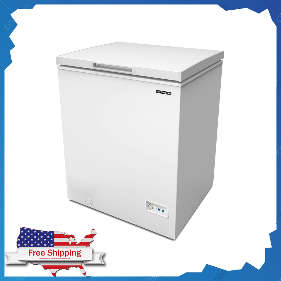 [US WAREHOUSE] Frigidaire EFRF5003 5.0 Cu ft Chest Freezer - White | eBay