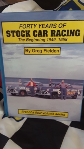 Greg Fielden Forty Years of Stock Nascar Racing Hudsons on Cover | eBay