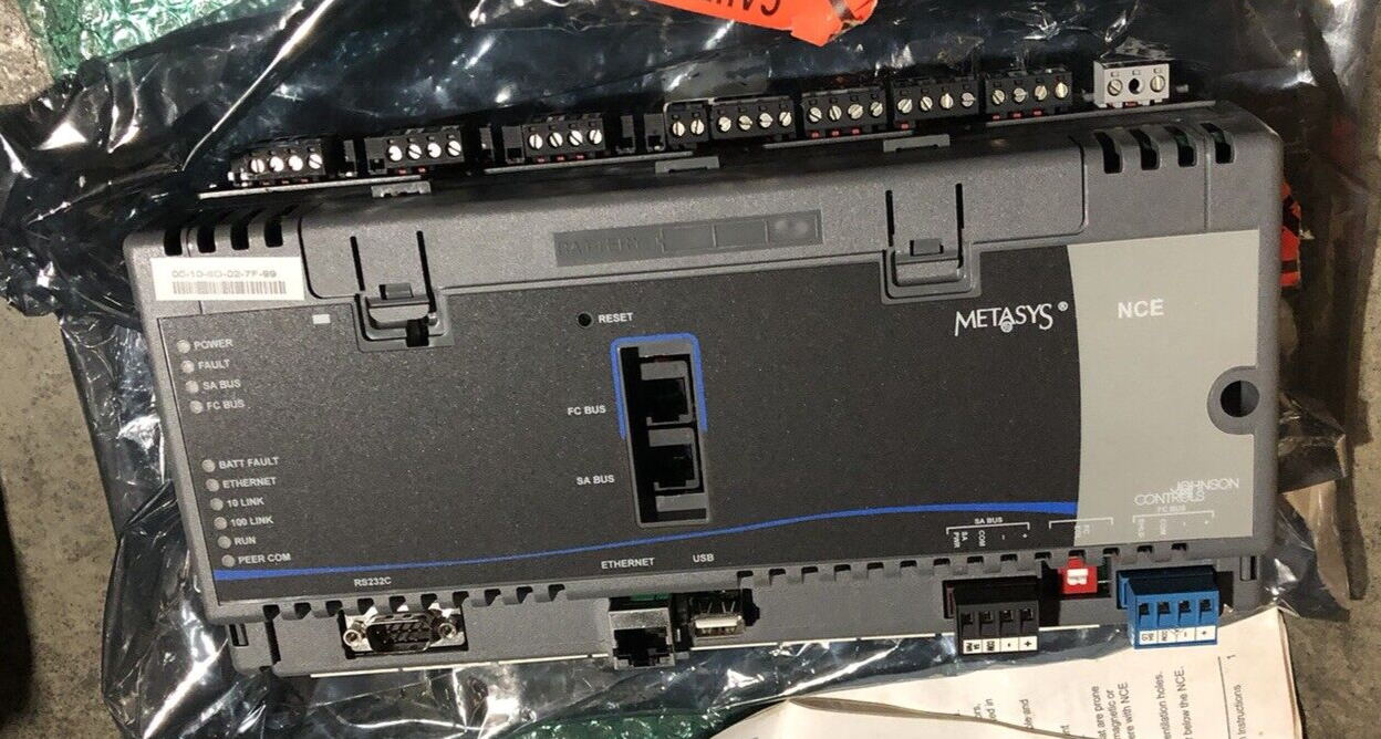 Johnson Controls MS-NCE2560-0 Metasys Network Control Engine for sale ...