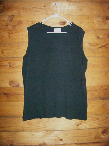 Womens Fashion Bug Black Tank Top Size 3X Maybe??? EUC!!! | eBay