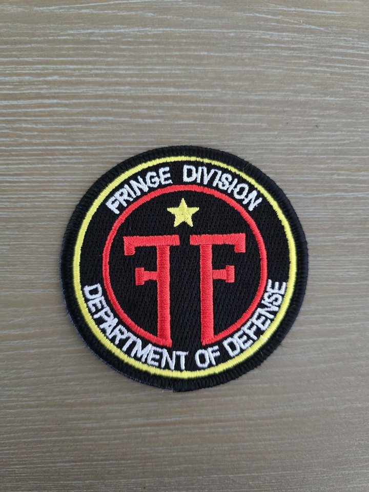 FRINGE DIVISION DEPARTMENT OF DEFENSE TV SERIES LOGO COSTUME IRON ON ...