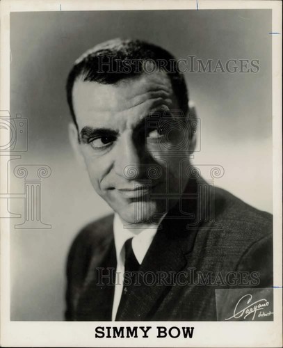 1961 Press Photo Comedian Simmy Bow - hpp11190 | eBay