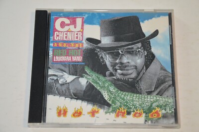 C J CHENIER & RED HOT LOUISIANA BAND Hot Rod CD 1990 Cajun Zydeco ...