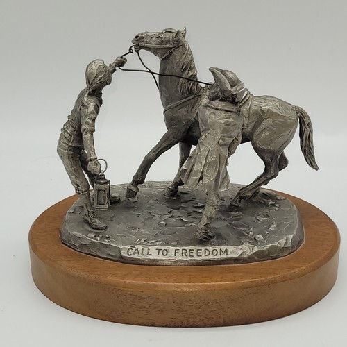 Hudson Pewter Sculpture CALL TO FREEDOM Lim Ed 1972 C306 Philip ...