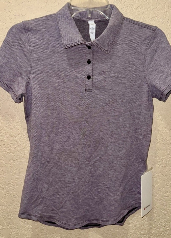 NWT Lululemon Player’s Pro-Form Polo Size 6 | eBay
