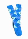 ARGYLE CHECK DIAMOND STRETCH LONG KNEE HIGH SOCKS PUB GOLF FANCY DRESS ...