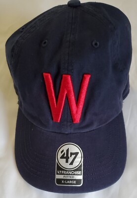 47 Brand Washington Senators MLB Franchise Fitted Baseball Hat/Cap XL ...