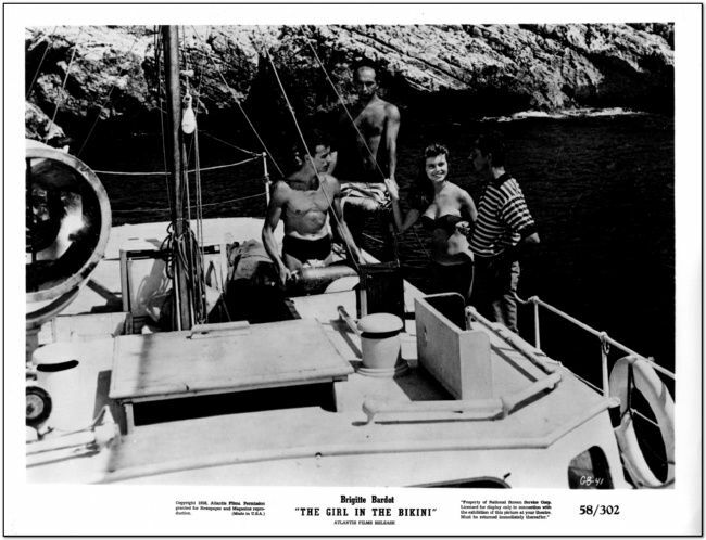 GIRL IN THE BIKINI -1958- 8 Original 8x10 Glossy Photos Stills ...