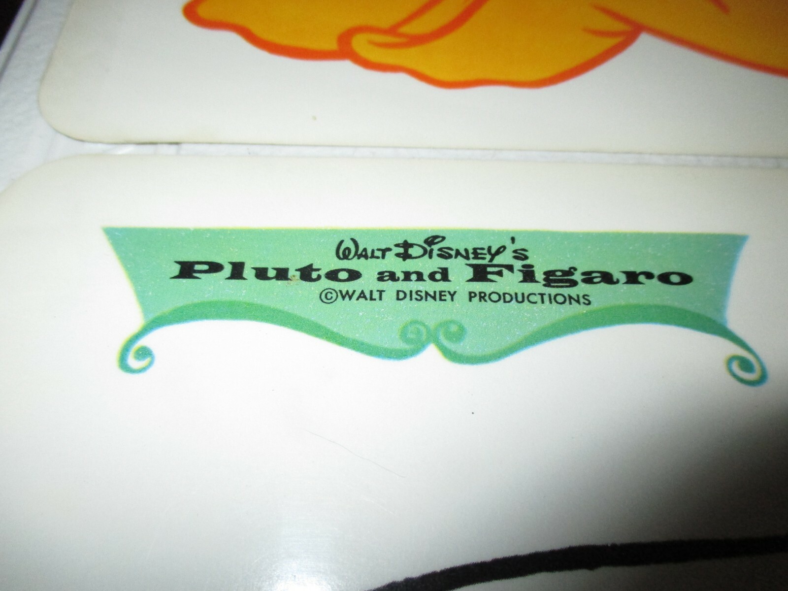 Vintage Disney Placemats, Donald Duck, Pluto, Figaro, Mickey Mouse, WDP ...