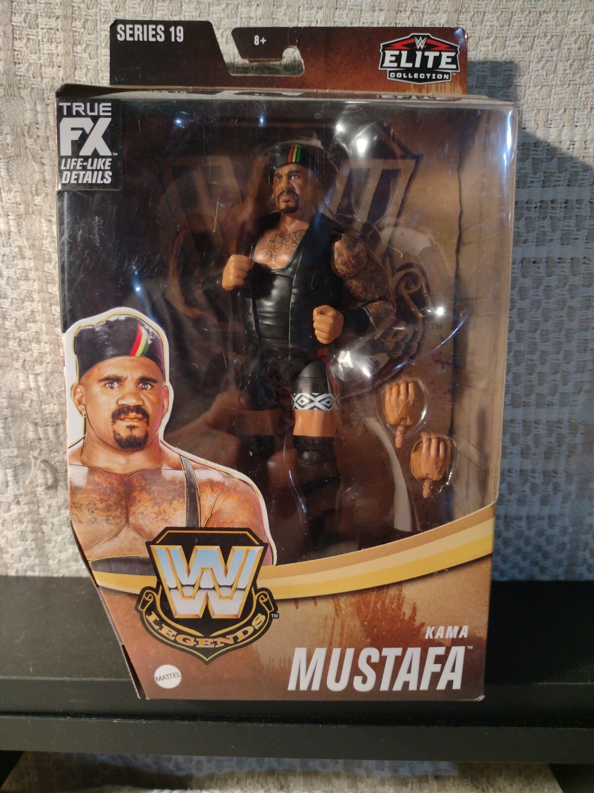WWE Elite Legends Series 19 KAMA MUSTAFA Nation Of Domination 2023 New ...