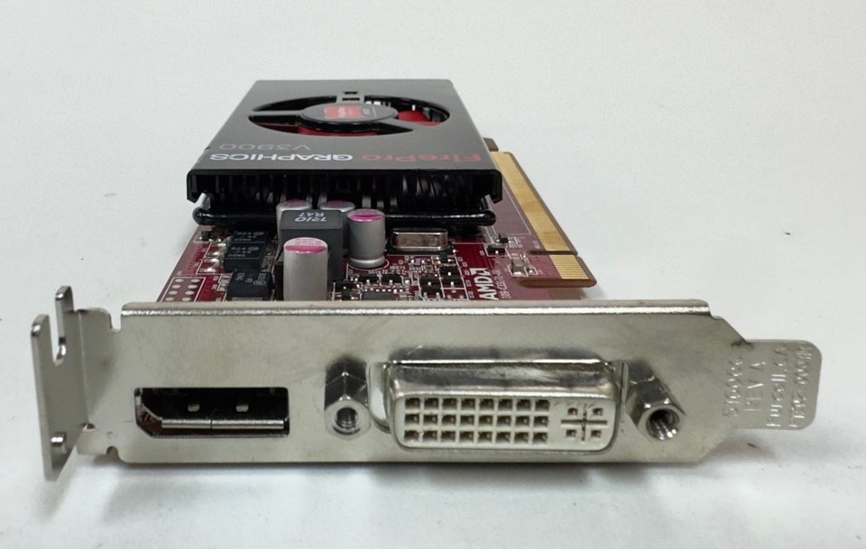 AMD FirePro V3900 1GB GDDR5 PCIe x16 Low Profile GPU Video Graphics ...