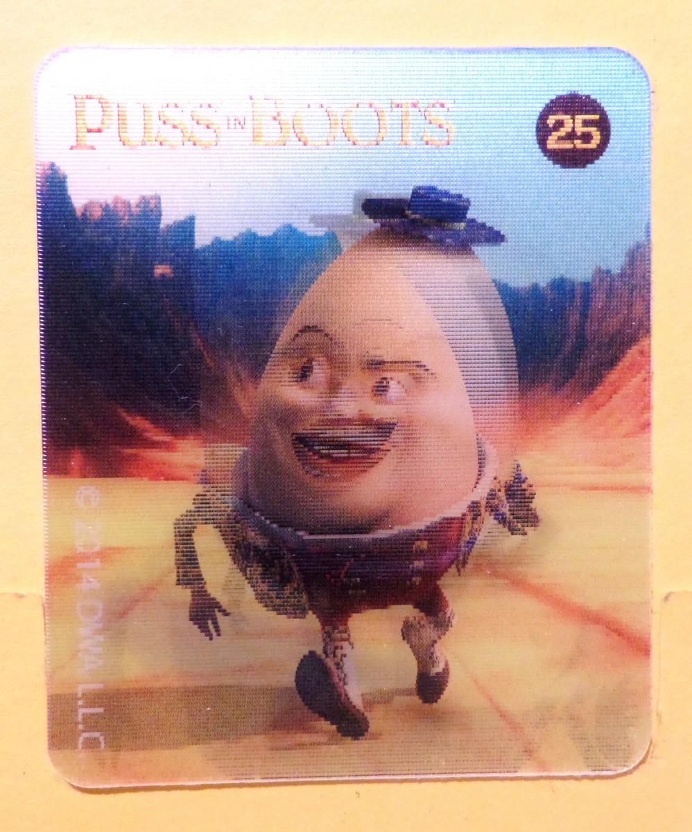 Humpty Dumpty Puss In Boots Smiling