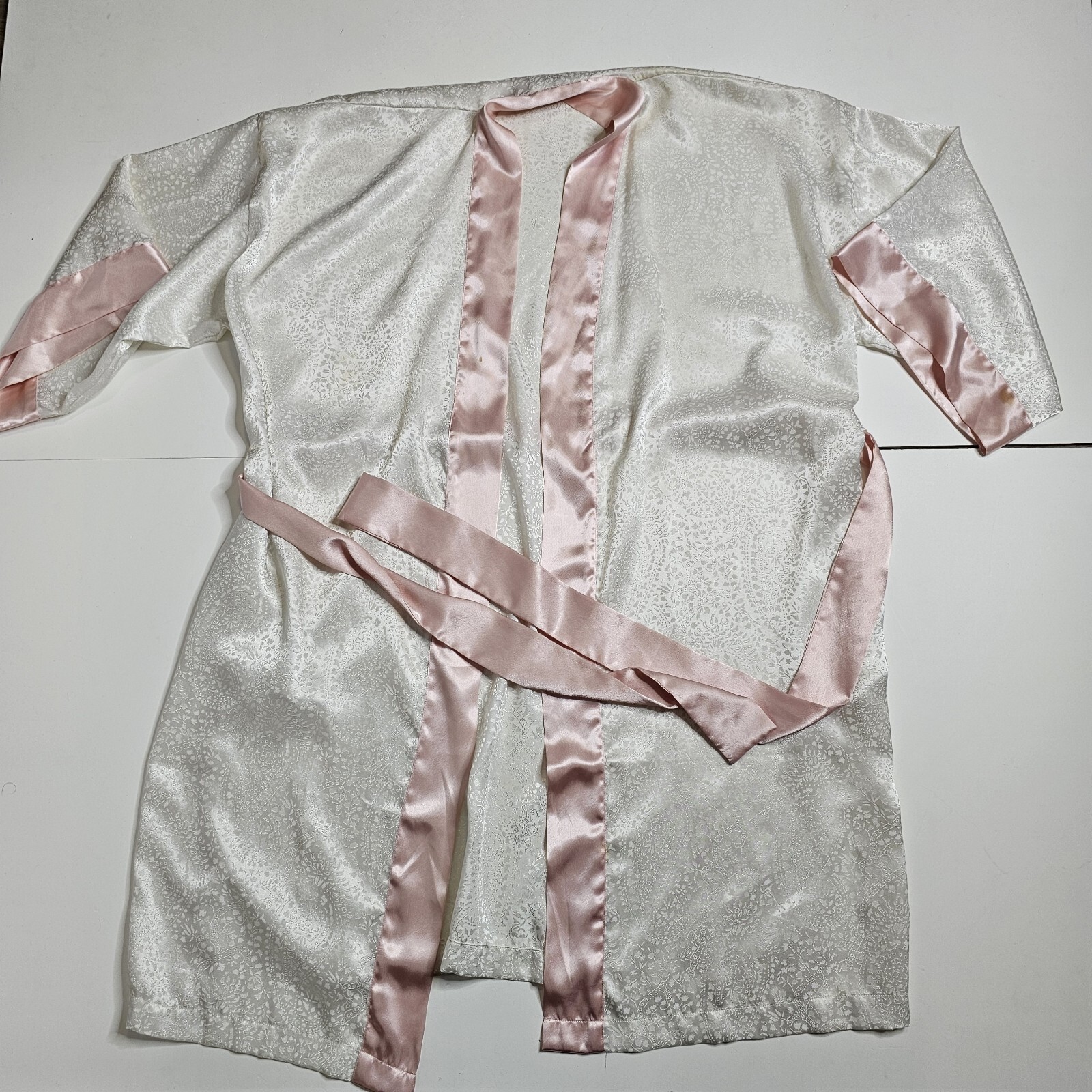 Vintage Victoria's Secret Robe 80s Bridal Wedding Hon… - Gem