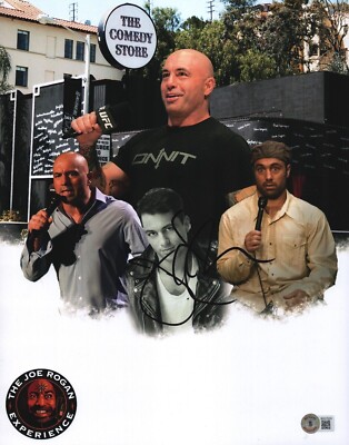 Joe Rogan Signed Autographed 11x14 Photo Experience UFC Jre Beckett COA ...