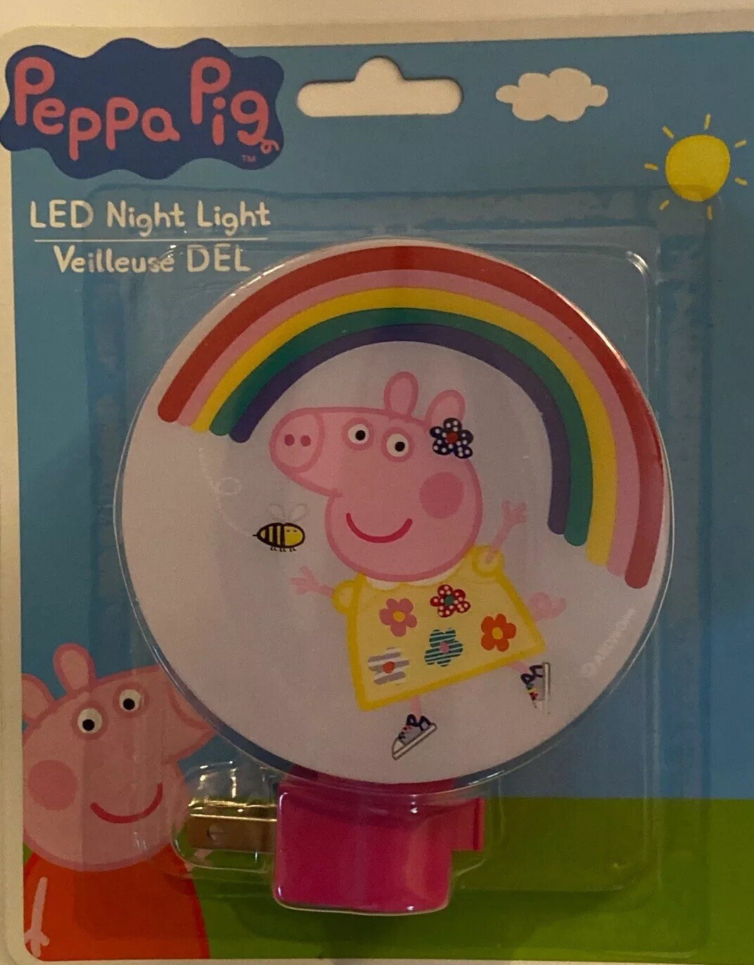 ENTERTAINMENT ONE Peppa Pig LED Nightlight Rotary Shade Night Light