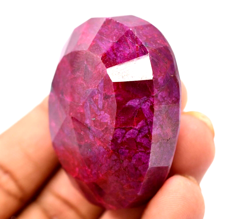 433.0 CT Natural Huge Red Ruby AGL Certified Museum Size Oval Loose ...
