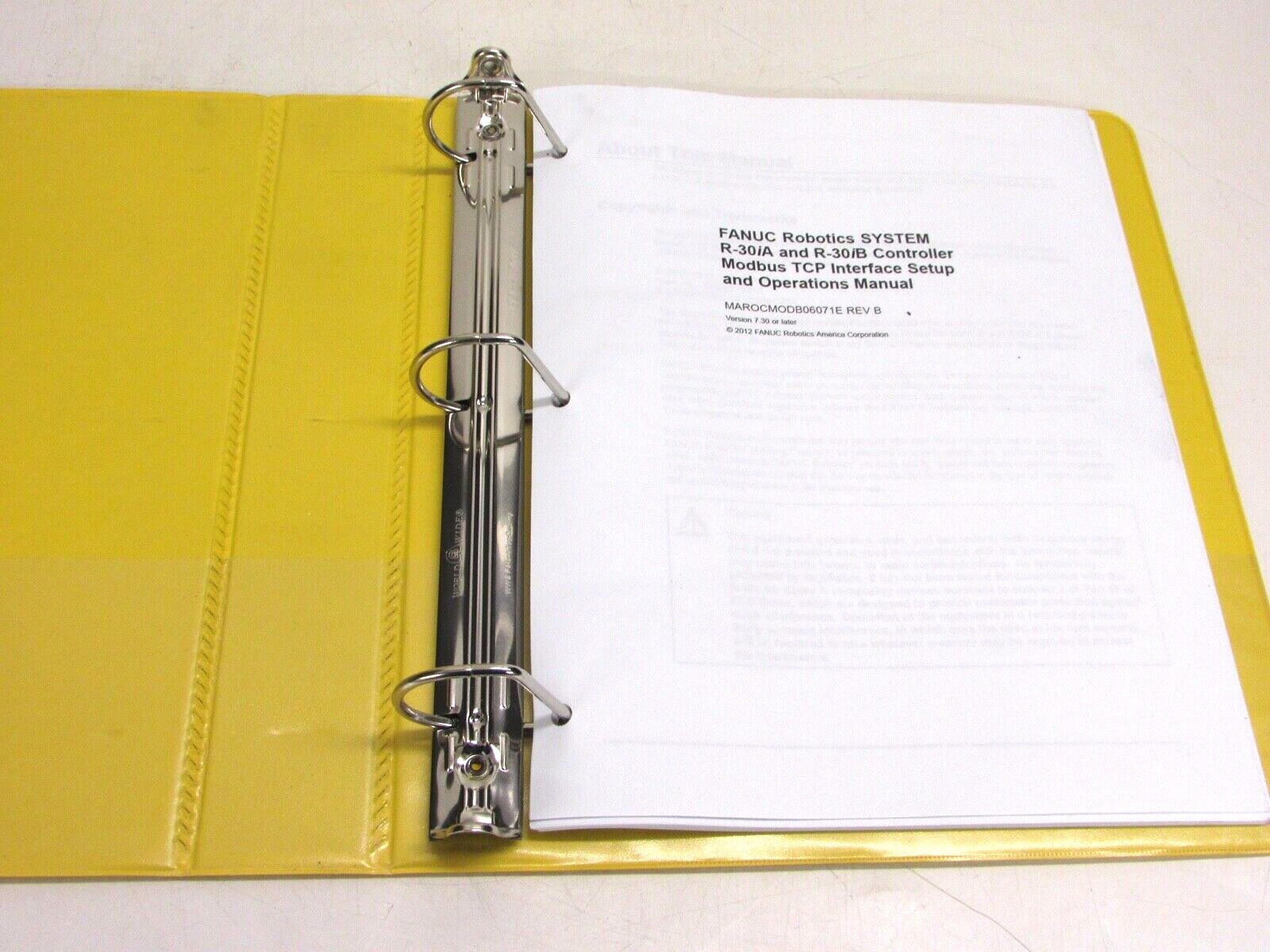 CONTROLADOR FANUC SYSTEM R-30iA y R-30iB MODBUS TCP CONFIGURACIÓN Y ...