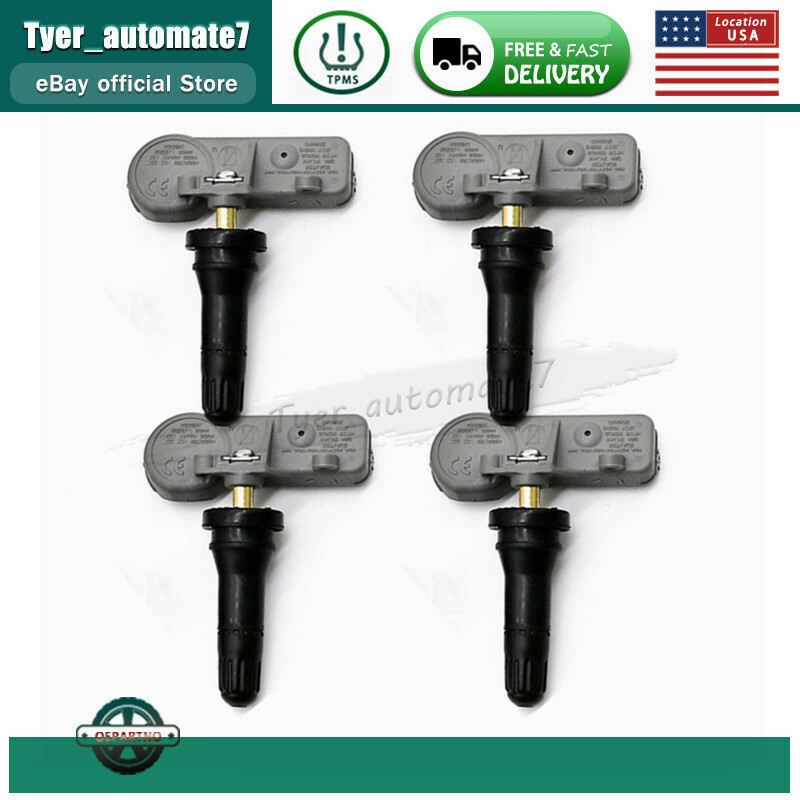 4x Tire Pressure Sensor TPMS 68241067AA 68406537AA For Jeep Chrysler ...