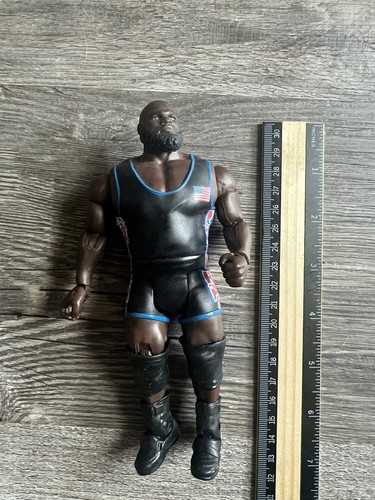 WWE 2011 Mark Henry WSM Hall of Pain Action Figure Red White & Blue ...