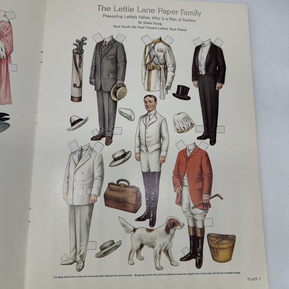 Lettie Lane Paper Dolls by Sheila Young, Dover 1981 | eBay