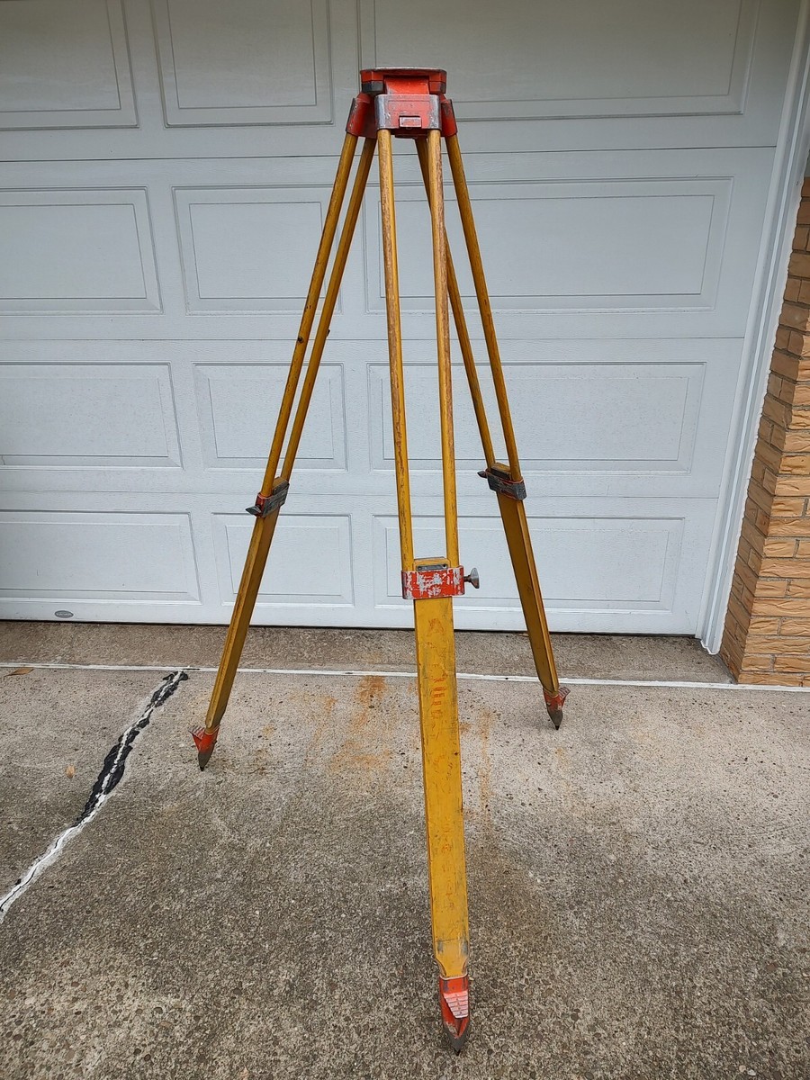 Wild Vintage Survey Tripod Legs Transit Tripod Indiana Collectible