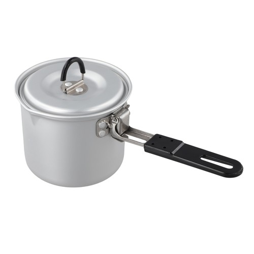 Aluminum Camping Cooking Pot 770ml with Foldable Handle for Easy ...