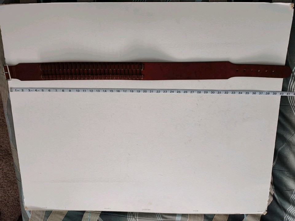 Hunter 206 Medium Ammo Belt 25 Loops 38/357 Caliber | eBay
