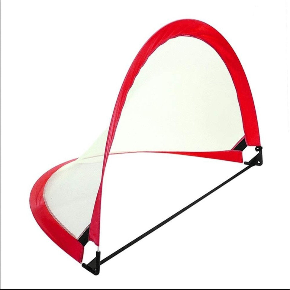 Pop Up Goal Post Football Net Portable Soccer Sports Game Training for ...
