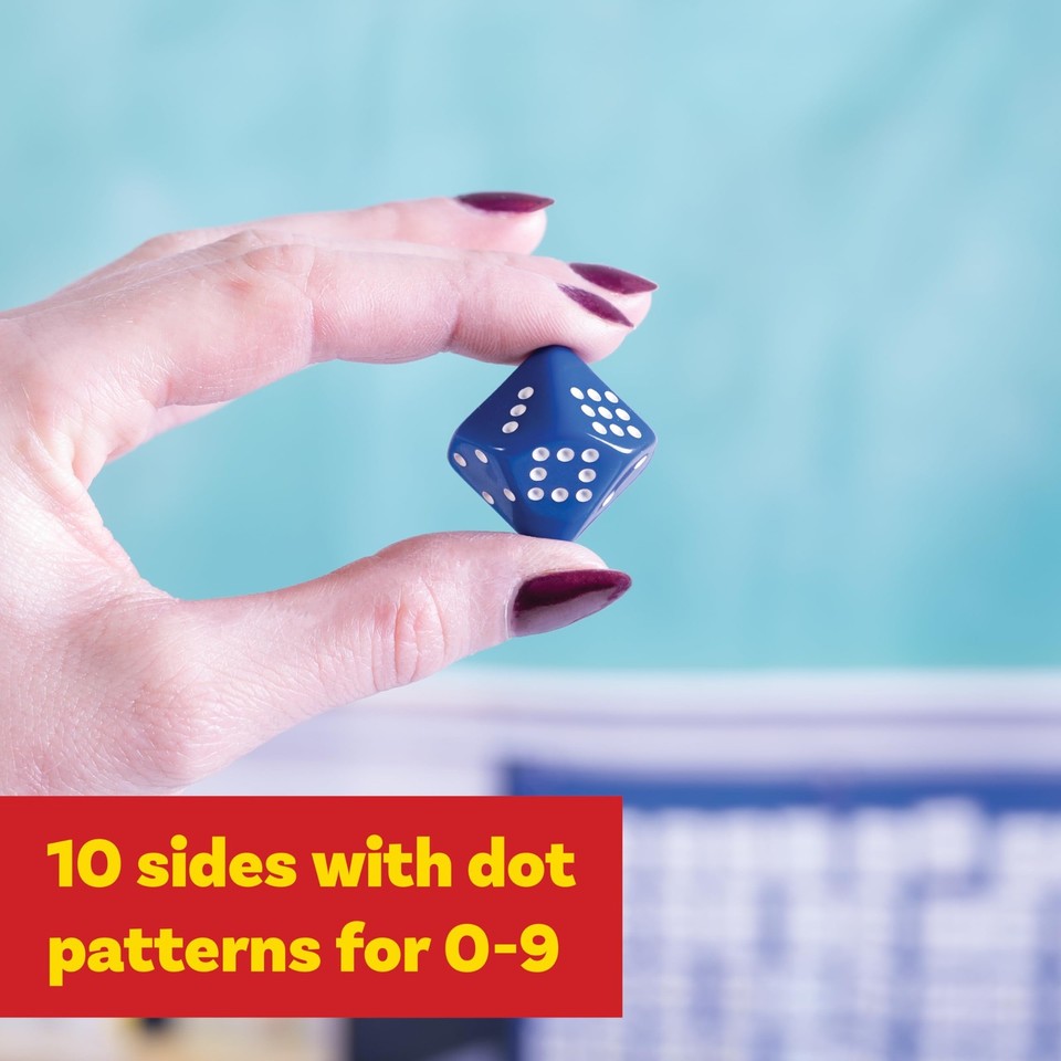 LEARNING ADVANTAGE Subitizing Dice - Set of 6 - Hands On Math ...